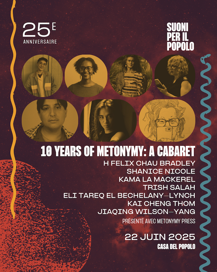 10 Years of Metonymy: A Cabaret
